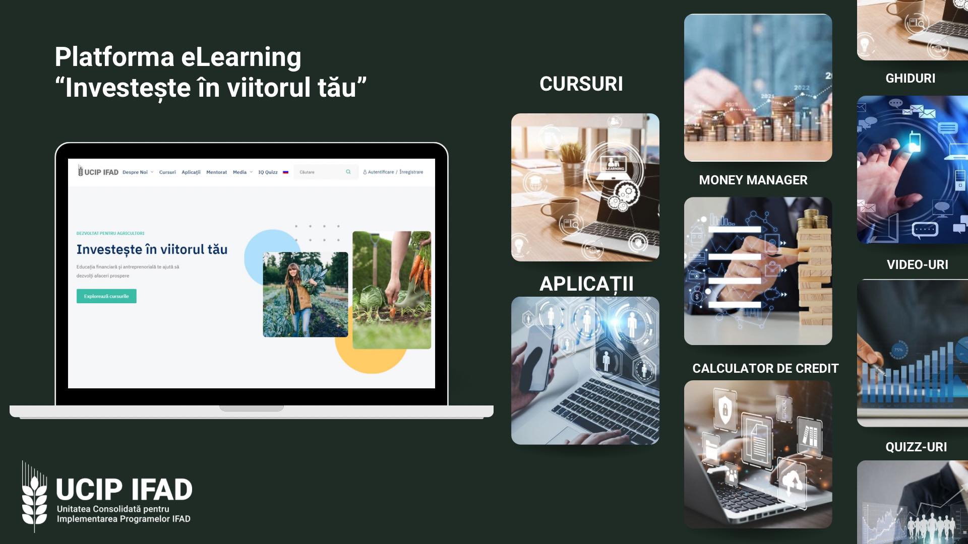 Platforma de eLearning - UCIP IFAD